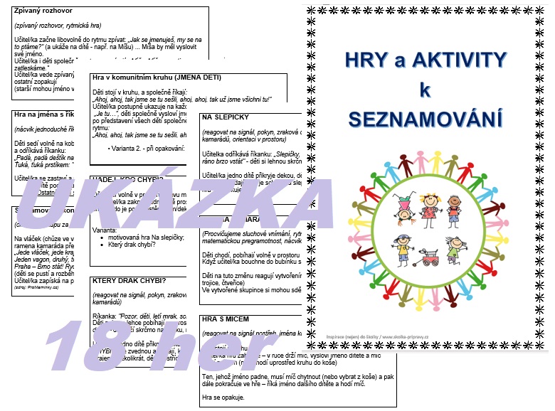 Seznamovací hry a aktivity pro děti | Inspirace (nejen) do školky Seznamovací hry a aktivity pro děti | Inspirace (nejen) do školky